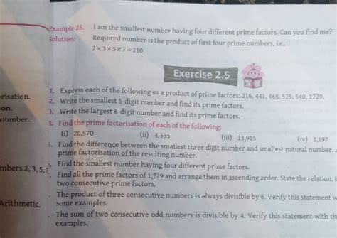 Example 25 I Am The Smallest Number Having Four Different Prime Factors