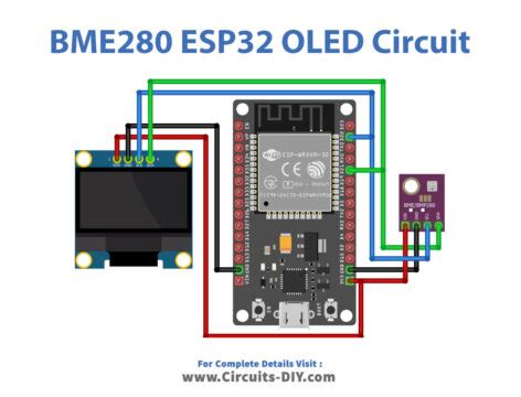 Interfacing BME280 With ESP32 Display Values On OLED
