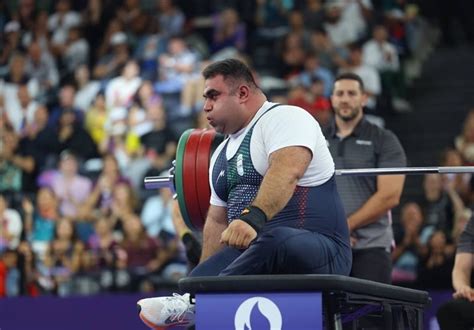 طلای هشتم بر سینه امین زاده نشستاحمد قوی ترین مرد پارالمپیک تسنیم