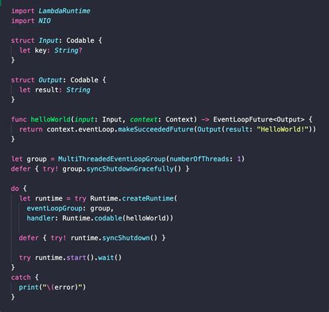 Swift On Aws Lambda Performs Like Node And Python Using Swift Sprinter Andrea Scuderi