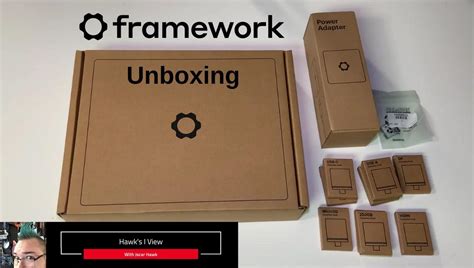 Framework Laptop Unboxing