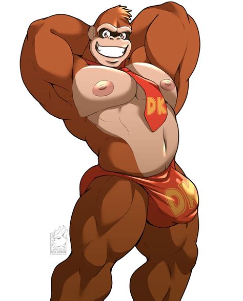 Rule 34 2023 Anthro Ape Barazoku Big Nipples Brown Body Brown Eyes