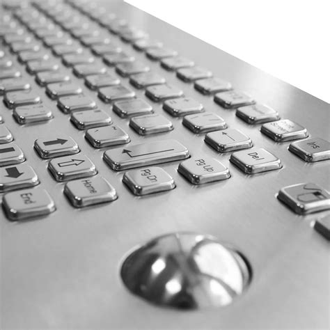 Rugged Panel Mount Keyboard With Trackball Kb 000 Nw0s0t3 Easy Mount