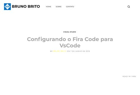 Configurando o Fira Code para VsCode Tecnologia da Informação