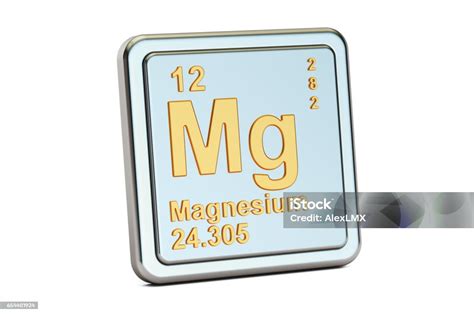 마그네슘 마그네슘 화학 원소 기호입니다 흰색 배경에 고립 된 3 차원 렌더링 0명에 대한 스톡 벡터 아트 및 기타 이미지 0명 3차원 형태 건강관리와 의술 Istock