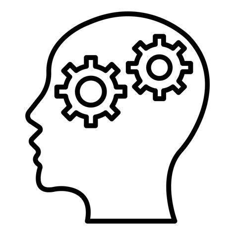 Cognitive Icon Style 20878500 Vector Art At Vecteezy