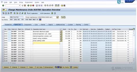 Comment joindre des documents à vos ordres de maintenance SAP SEAL