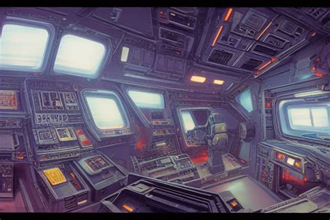 Incredibly Detailed Mech Cockpit 4 By Finhandley On Deviantart