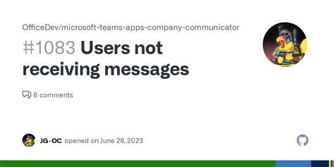 Users Not Receiving Messages · Issue 1083 · Officedevmicrosoft Teams Apps Company Communicator