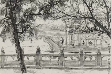 岭南画派代表人物民国国画大师关山月作品