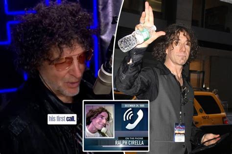 Entertainment Howard Stern Recalls Late Friend Ralph Cirellas