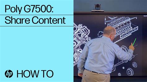 Poly G7500 Sharing Content Hp Support Youtube