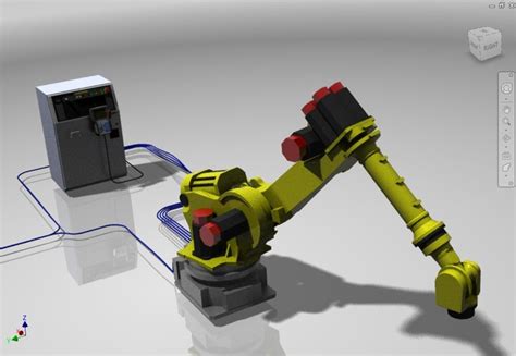 Fanuc Robot With Controller And Routed Systems Fanuc Robot With Controller And Routed Systems
