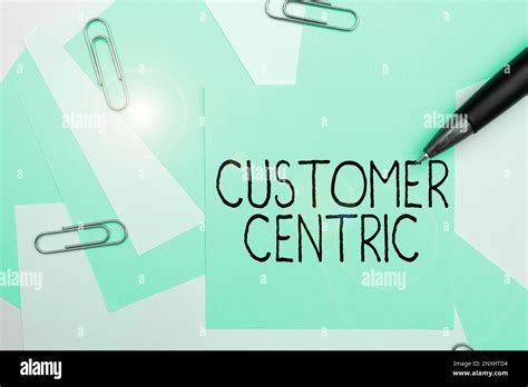 Text Caption Presenting Customer Centric Business Overview Process Of Looking After Customers
