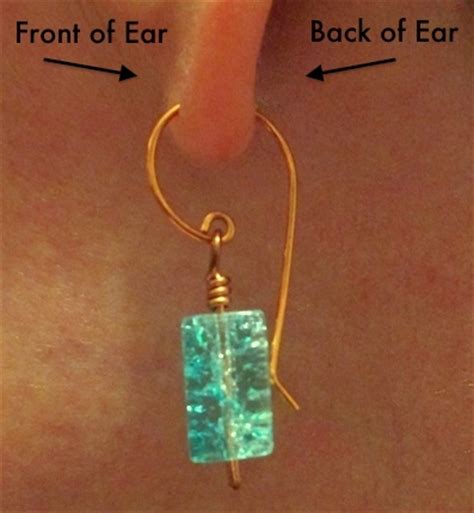 Inside Loop Earwires Tutorial Jewelry Making Journal