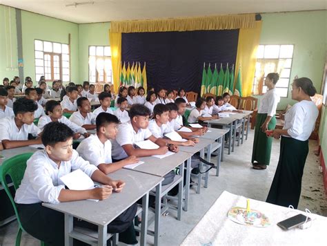 ပုဏ္ဏားကျွန်းမြို့နယ်၌ အခြေခံပညာကျောင်းများတွင် ကျောင်းသား၊ ကျောင်းသူများ ပျော်ရွှင်စွာဖြင့် တက