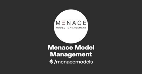 Menace Model Management Instagram Linktree