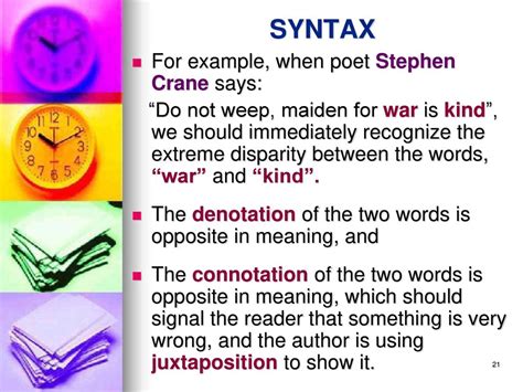 Examples Of Syntax In Literature
