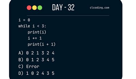 Python Coding Challenge Day 32 What Is The Output Of The Following