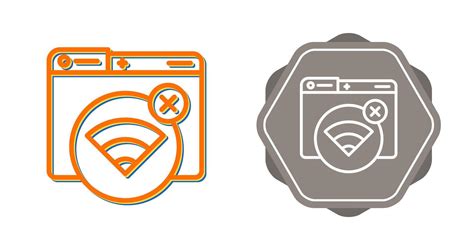 Connection Error Vector Icon 40064271 Vector Art At Vecteezy