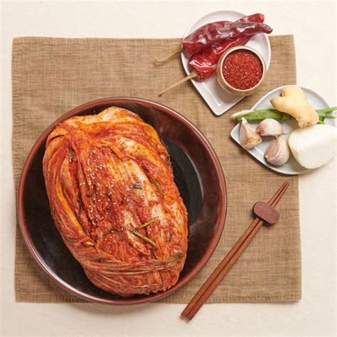 Sagdam [옥과맛있는김치] 전라도 라이트 배추 김치 3kg 핫트랙스