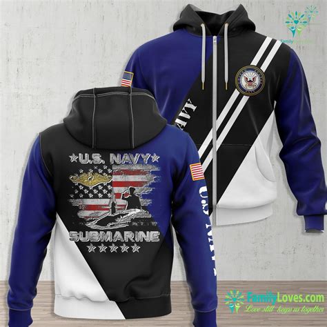 Us Navy Zip Up Hoodie