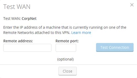Testing A Wan Skytap Help And Documentation