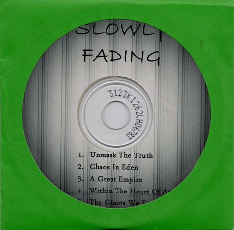 slowly fading slowly fading 2009 cdr discogs
