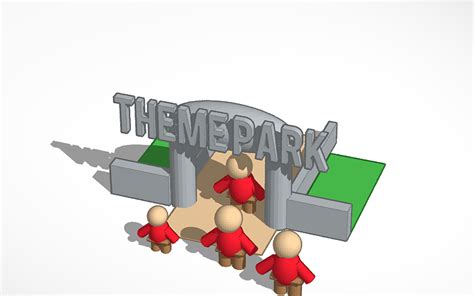 3d Design Theme Park Tinkercad