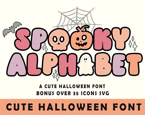 Halloween Font Spooky Font Scary Font Svg Cricut Font Ba Inspire Uplift