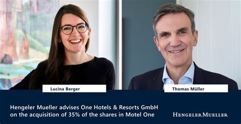 Hengeler Mueller On Linkedin Hengeler Mueller Advises One Hotels