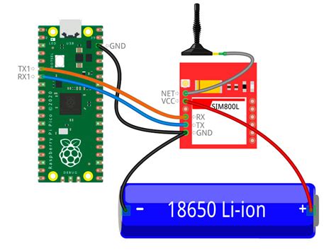 Подключение Sim800l к Raspberry Pi Pico Полное руководство с