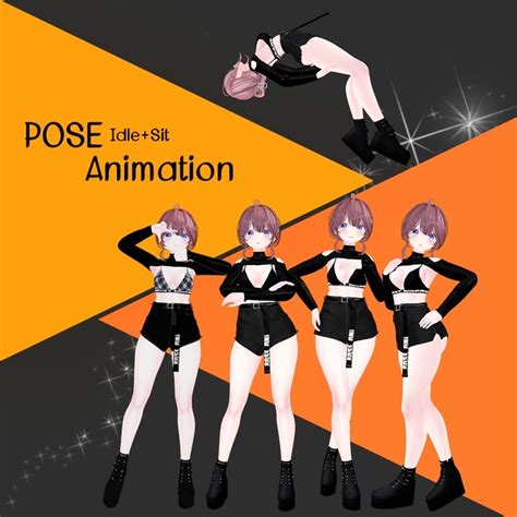 Pose Animations Idle Sit Soshop Booth