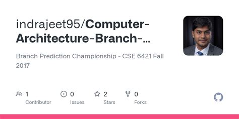 Github Indrajeet95computer Architecture Branch Prediction Branch Prediction Championship