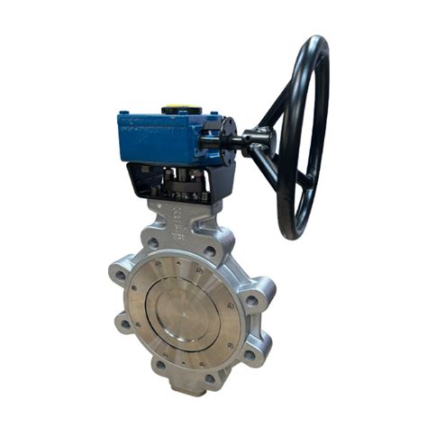 Carbon Steel Double Offset Butterfly Lugged Pn16 25 Valve