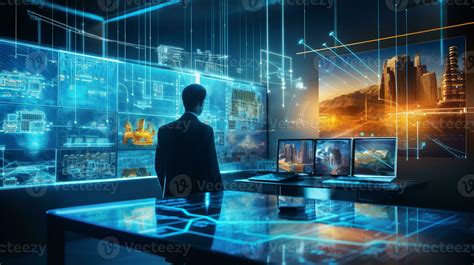 Ai Generated Digital Twin Ai Simulation Technology Ai Generated