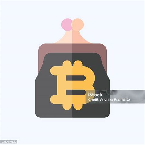 아이콘 비트 코인 지갑 암호화폐 기호와 관련이 있습니다 플랫 스타일 개체 그룹에 대한 스톡 벡터 아트 및 기타 이미지 개체 그룹 건축물 경제 Istock