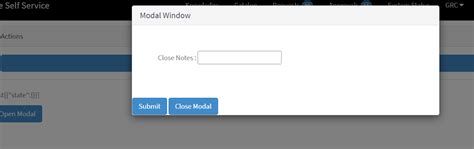 How To Create Popup In Widget Service Portal Servicenow Code Working Code