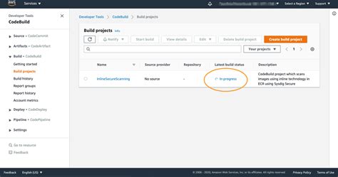 Push And Scan An Image From The Registry Secure Devops With Aws And Sysdig