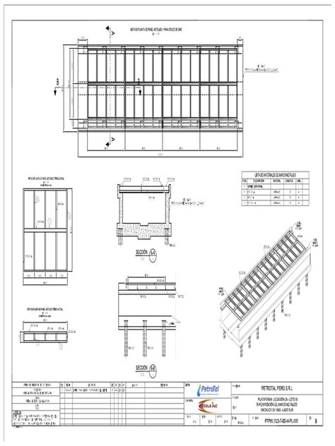Ptp95 1023 7 Bd M Pl 005 Rb Superposición De Marco Metálico En Cruce De Vía Lado Sur Pdf