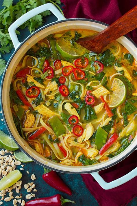 Thai Coconut Curry Chicken Soup Cooking Classy