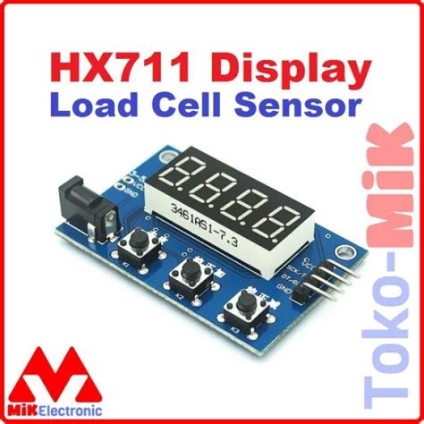 Promo Hx711 Loadcell Display Led Timbangan Ukur Berat Hx 711 Weight
