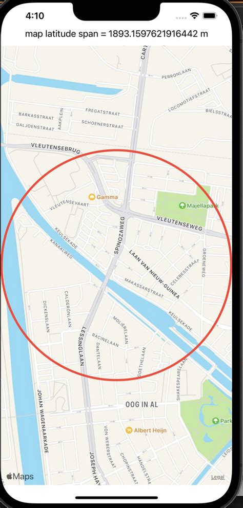 Swift Overlay Of Annotation Circle In Map Swiftui Stack Overflow