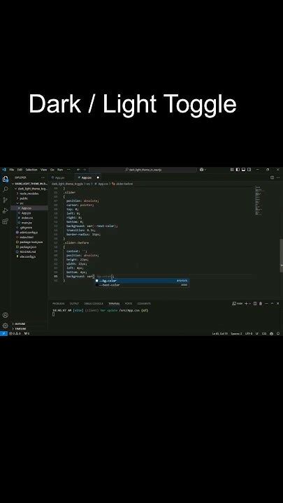 Create A Dark And Light Mode Theme Switcher With React Shortsfeed