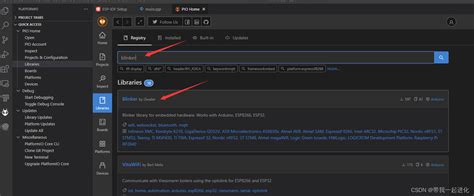 Esp32学习记录 点灯科技blinker（vs Code Platformio ）点灯科技 Api Csdn博客