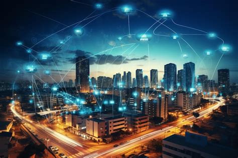 Premium AI Image IoT In The City Smart Perspectives Smart