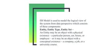 Rdbms ER Model PPT