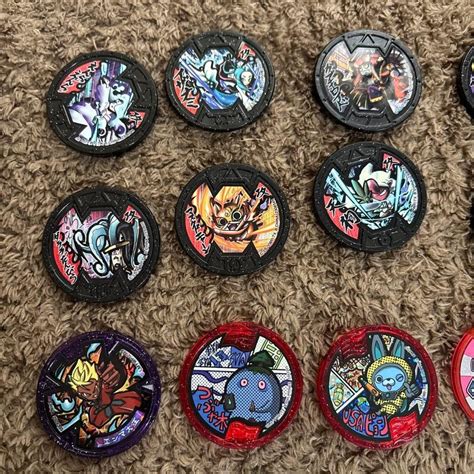 52 Yo Kai Medals Lot Yo Kai Watch Japan Anime Game Collectible Ebay