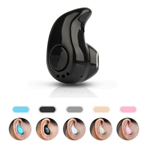S Mini Fone De Ouvido Intra Auricular Esportivo Sem Fio Com Bluetooth S Mini