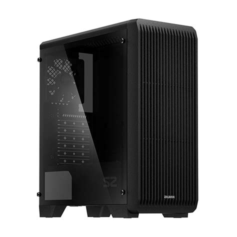 Buy Zalman S Atx Mid Tower Computer Case With X Pre Installed Mm